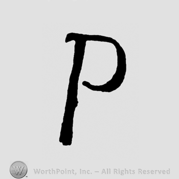 Mark with Letter P. | #209949
