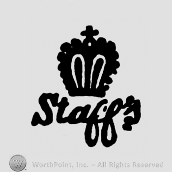 Mark with A crown and the text "Staff's". | #210114