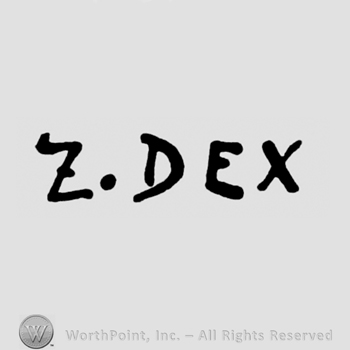 Mark with Z DEX written. | #210154