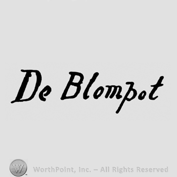 Mark with De Blompot written. | #210216