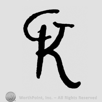 Mark with Letters CK conjoined. | #210220