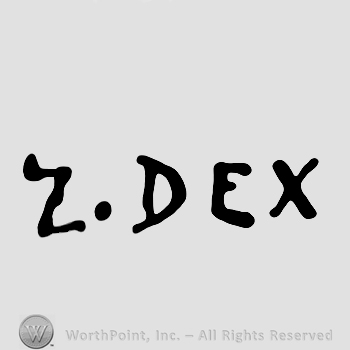 Mark with Z DEX written. | #210269