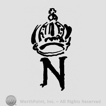 Mark with Letter N with crown. | #210282