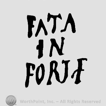 Mark with Fata in Forli written | #210415