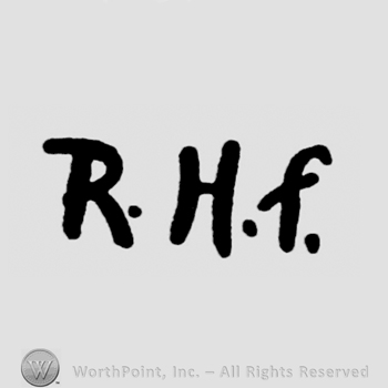 Mark with Letters RHF. | #210527