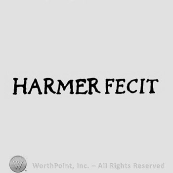 Mark with Harmer Fecit written. | #210528