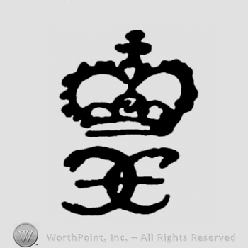 Mark with A crown and the monogram of letters | #210741