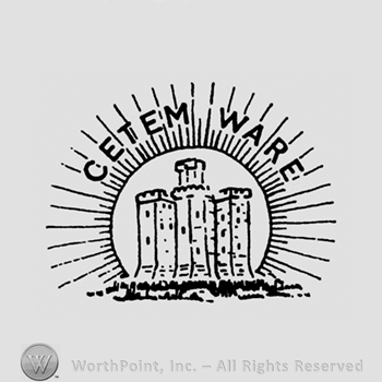 Mark with A sun, the text "CETEM WARE" and a | #210766