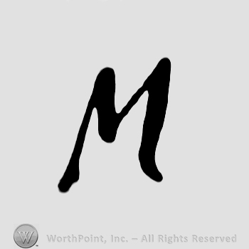 Mark with The letter "M". | #210775