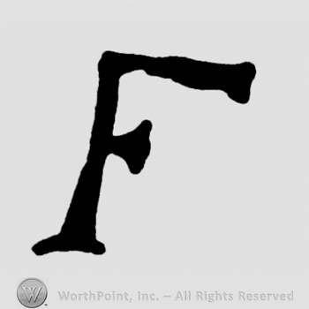 Mark with The letter "F". | #210818