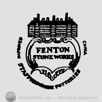 Mark with Castle on top;Fenton Stoneworks written | #210836