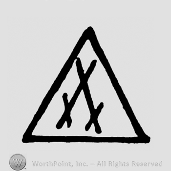 Mark with A triangle and two swords. | #210872