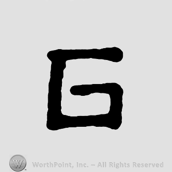 Mark with The letter "G". | #210950