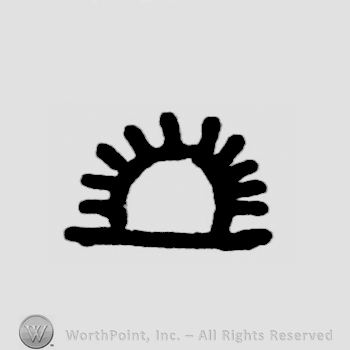 Mark with A shape like a sun. | #211002