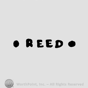 Mark with Reed written. | #211269