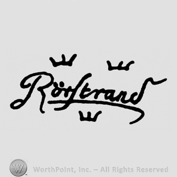 Mark with The word "Rorstrand", three crowns and | #211300