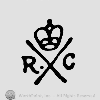 Mark with A crown, two crossed lines and the | #211305