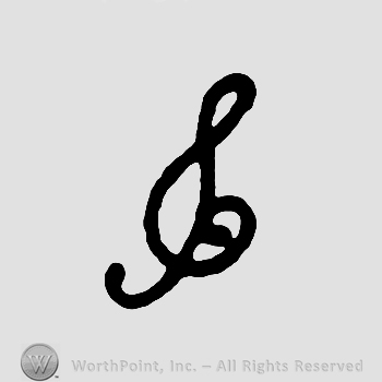 Mark with The treble clef symbol. | #211617