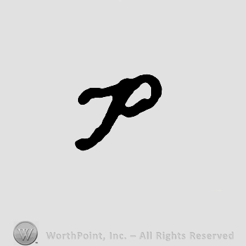 Mark with Letter P. | #211726