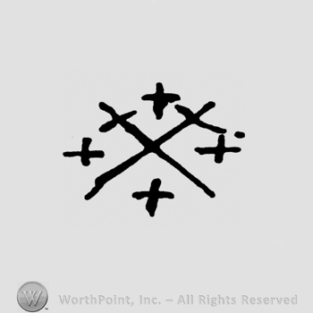 Mark with Two crossed swords and many crosses. | #211907