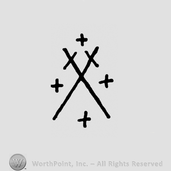 Mark with Two crossed swords and many crosses. | #211908