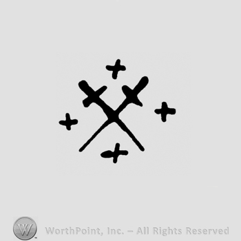 Mark with Two crossed swords and many crosses. | #211909