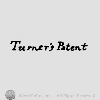 Mark with Turner's Patent written. | #211916