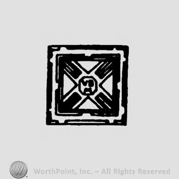 Mark with Square with cross and circle inside. | #211964