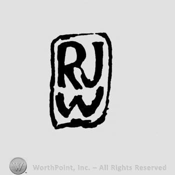 Mark with RJV inside a rectangle. | #212006