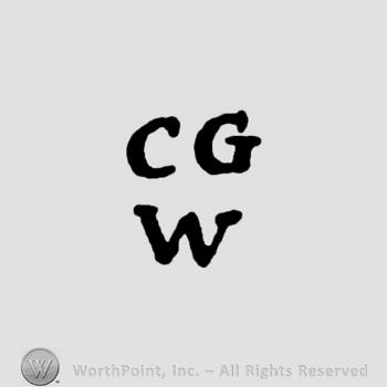 Mark with CG W written. | #212040