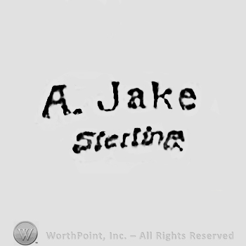 Mark with The text "A. Jake Sterling". | #213370
