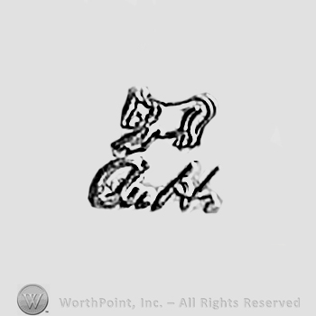 Mark with An animal shape and a signature. | #213386