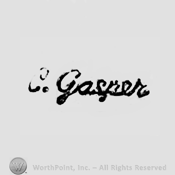 Mark with The text "C. Gasper". | #213469