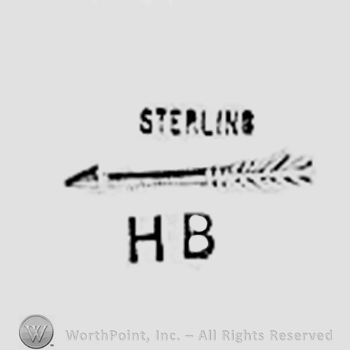 Mark with An arrow, the word "STERLING" and the | #213629