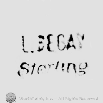 Mark with The text "L.BEGAY Sterling". | #213772