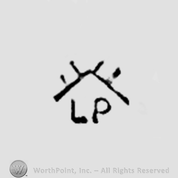 Mark with The letters "LP" and the symbol of a | #213818