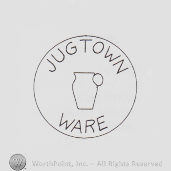 Mark with Vase and words Jugtown Ware, all inside | #214228