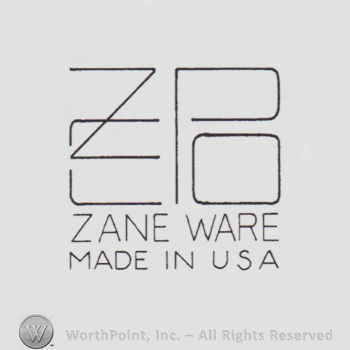 Mark with Monogram of letters ZPO above text Zane | #214238