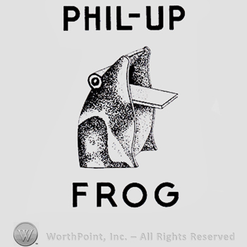 Mark with Frog game and PHIL-UP FROG written | #215321
