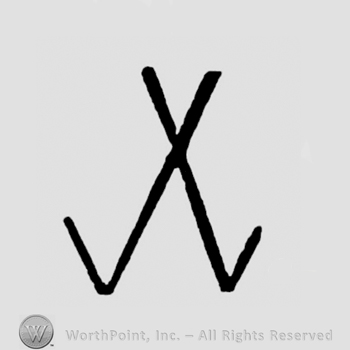 Mark with Two crossed sticks. | #216522