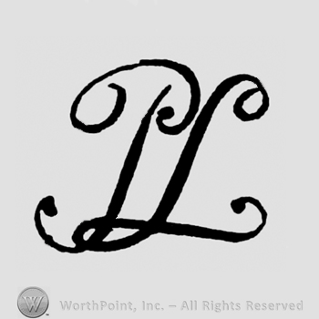 Mark with The initials P L overlapping | #216768