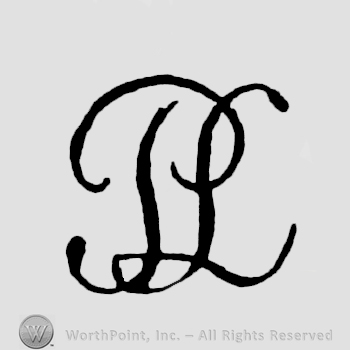 Mark with The initials P L overlapping | #216771