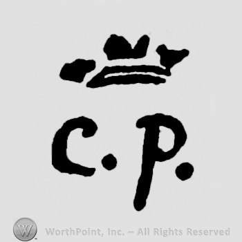 Mark with A crown above the initials C P | #216788