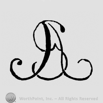 Mark with The initials G A overlapping in | #216807