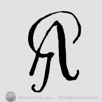 Mark with The initials G A overlapping | #216809
