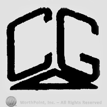 Mark with The letters "CG" and a triangle. | #22045