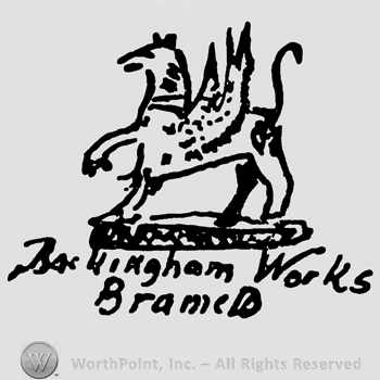 Mark with Animal with wings and Rockingham Works | #220525