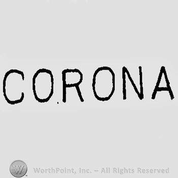 Mark with The word "CORONA". | #22062