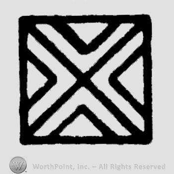 Mark with A square with a cross inside;X. | #220784