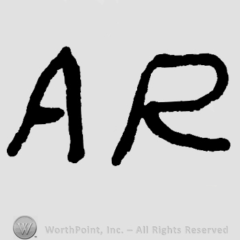 Mark with The letters "AR". | #220864